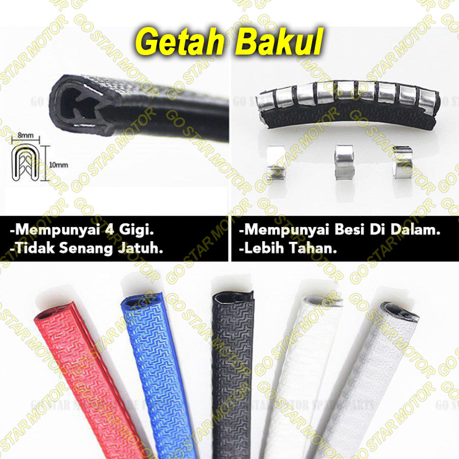 Combo Set Bakul Raga Basket Kacang (Besi Tebal) With Carpet + Getah ...
