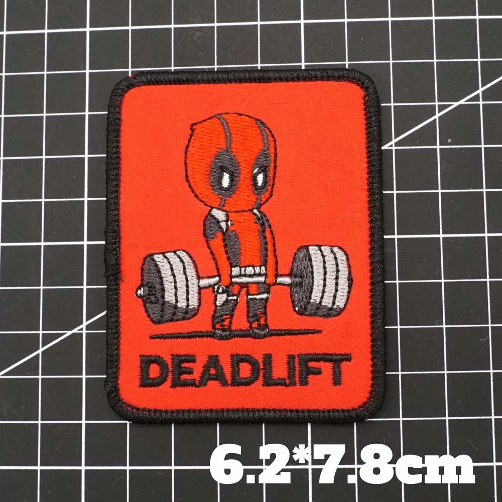 【Customized 】AQ Death Attendant Hard Pull Cartoon 3D Velcro Patch ...