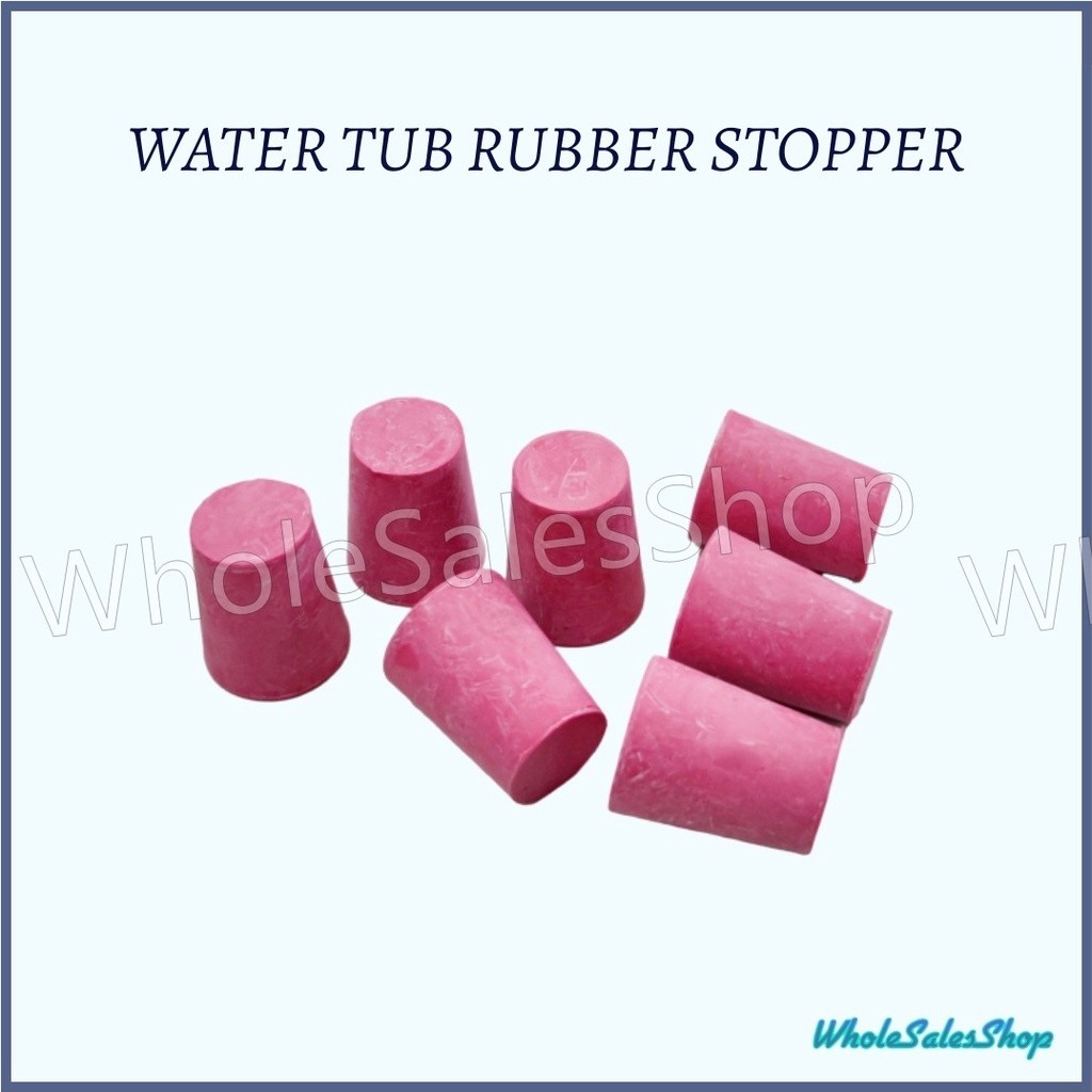 🔥READY STOCK🔥[1PCS] WATER TANK STOPPER WATER TUB RED RUBBER STOPPER ...