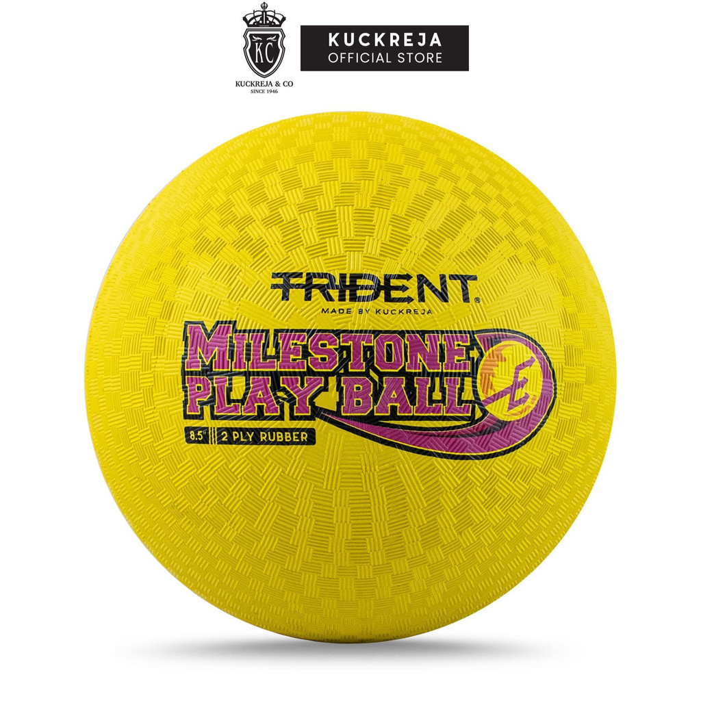 Trident Milestone Playground Ball (Dodgeball) - Yellow | Shopee Malaysia