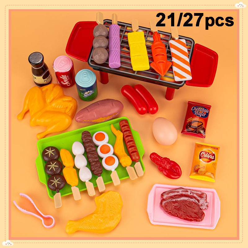 Bbq Toy Set for Kids BBQ Kitchen Toys Kids Kitchen Pretend Play Toys ...