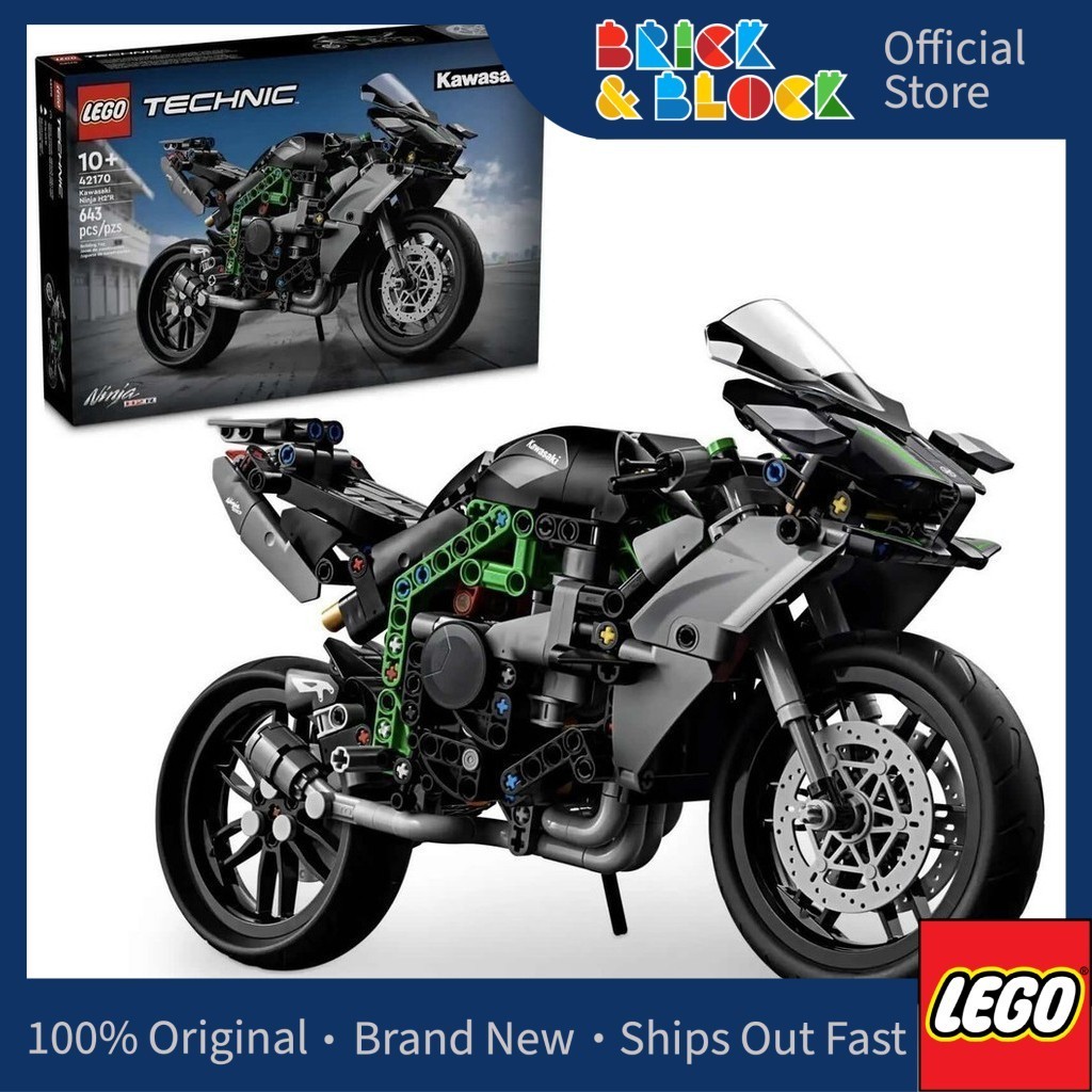 LEGO 42170 Kawasaki Ninja H2R Motorcycle | LEGO Technic | Shopee Malaysia