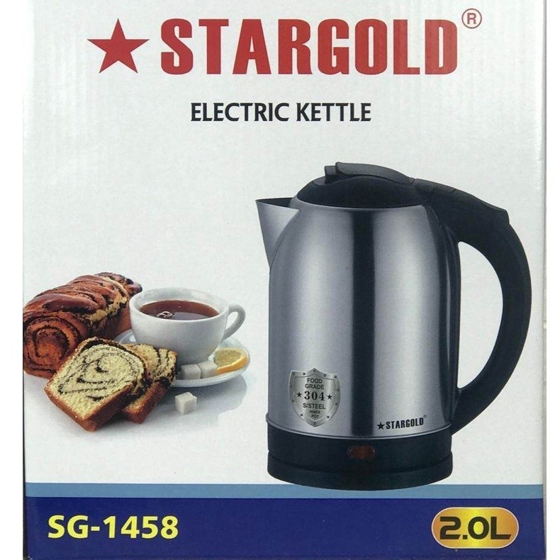 Stargold High Quality SG-1458 cerek Kettle 2L Water Heater Cerek Air ...