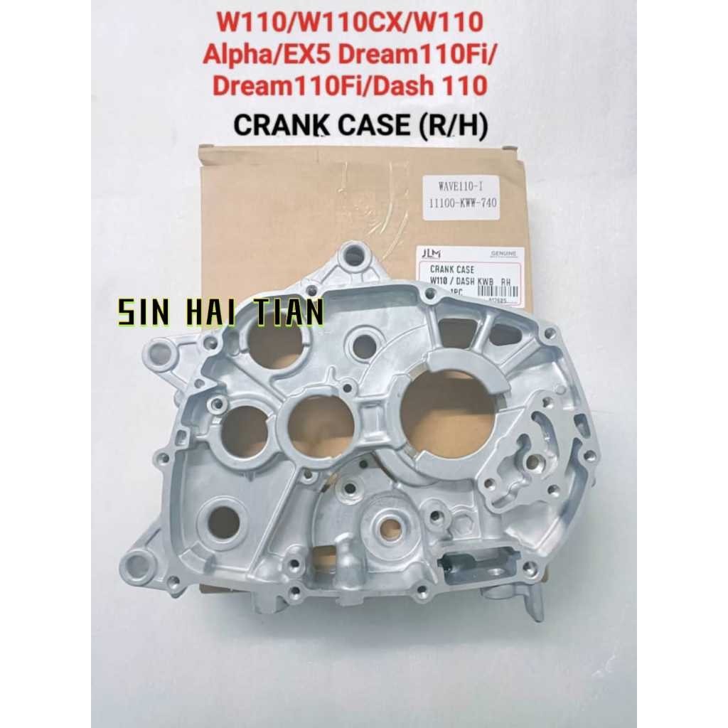 W110 W110 CX W110 Alpha EX5 Dream110 FI Dream110 FI Dash110 Crankcase ...