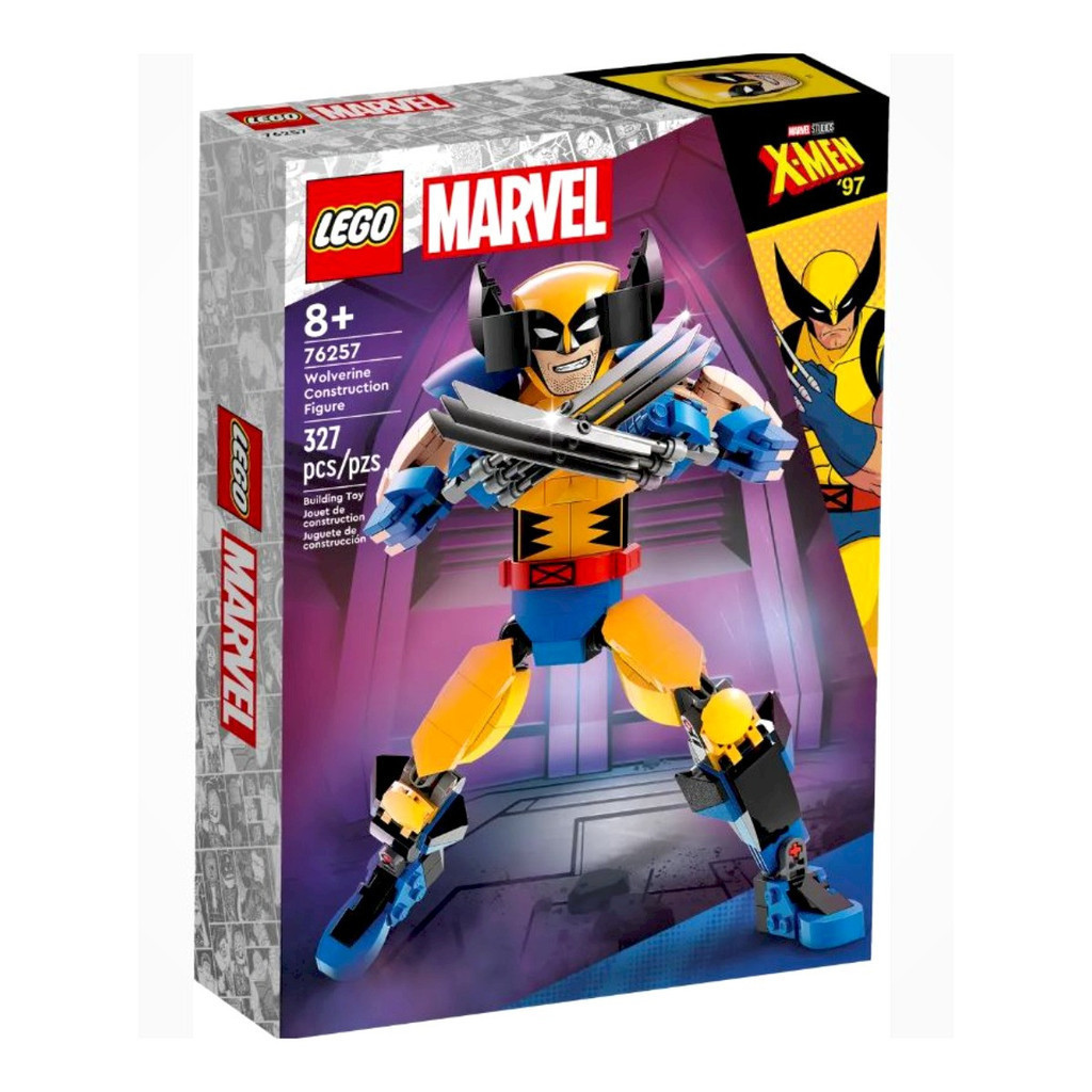 LEGO Super Heroes Marvel Wolverine Construction Figure (327 Pcs) 76257 ...