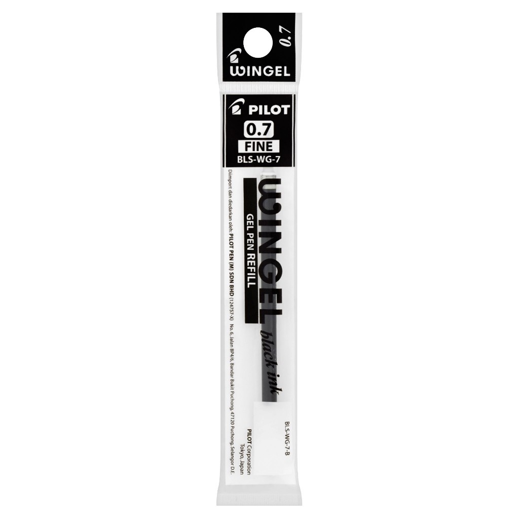 Pilot Wingel Fine Gel Pen Refill - Black (0.7mm) | Shopee Malaysia