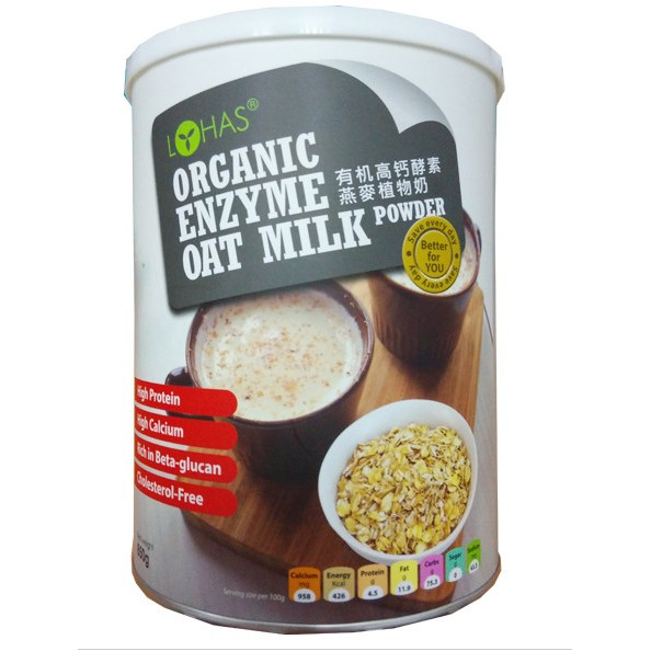 Lohas Organic Enzyme Oat Milk 有机高钙酶素燕麦奶 850G | Shopee Malaysia
