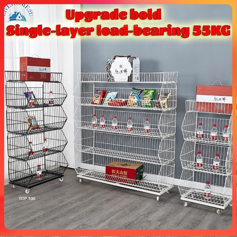 Supermarket Convenience Store Shelves Candy Basket Snack Shelves Toy ...