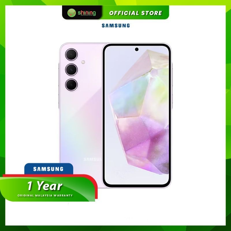 Samsung Galaxy A35 5G (SM-A356E/DS)(8GB RAM 256GB ROM)(Awesome Lilac ...