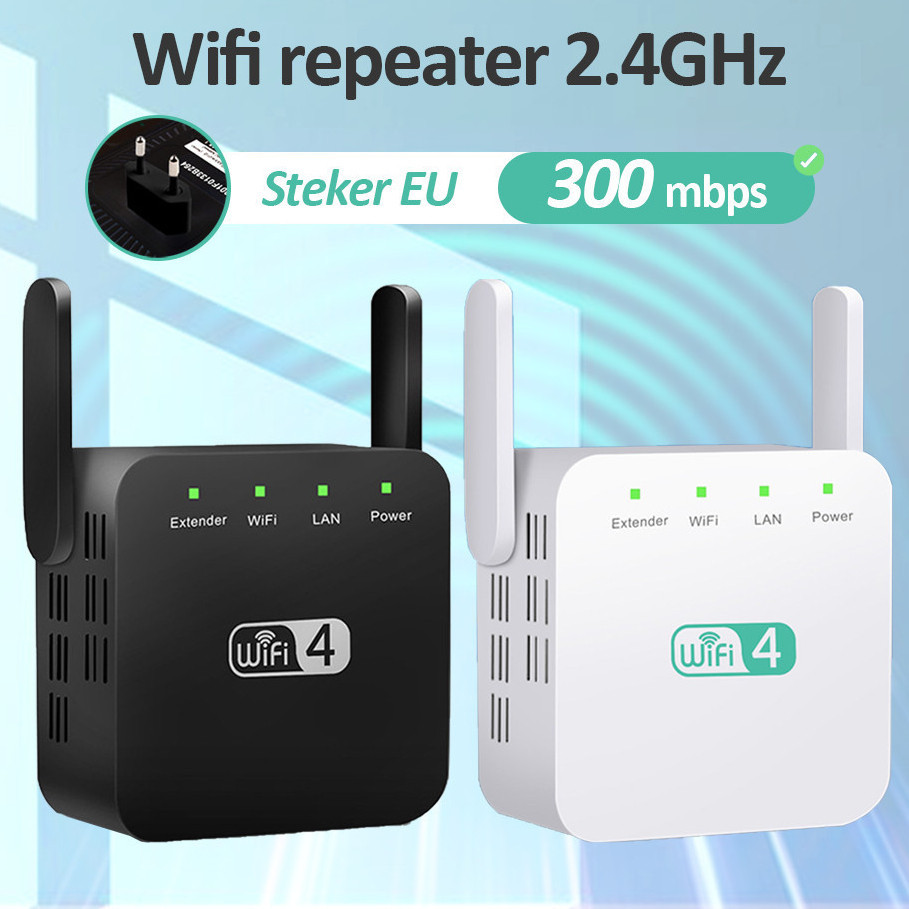 Wifi Repeater Pro/Amplifier Extender 300mbps Wi-Fi Range Extender ...
