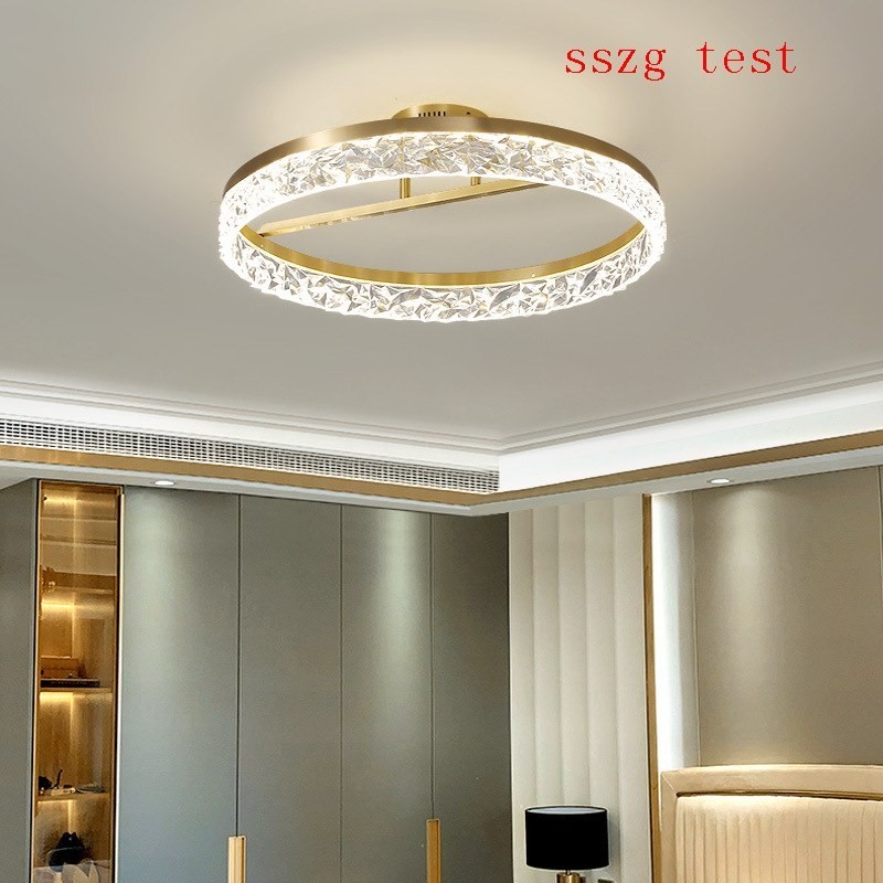 2024 New Style Free Shipping Nordic Simple Modern Pure Copper LED ...