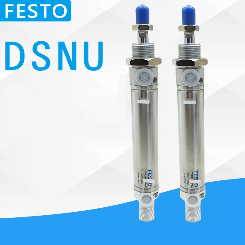 Festo Small Pneumatic Cylinder DSNU-8 10 12 16 20 25-25 50 75 100-P-A DSNU | Shopee Malaysia