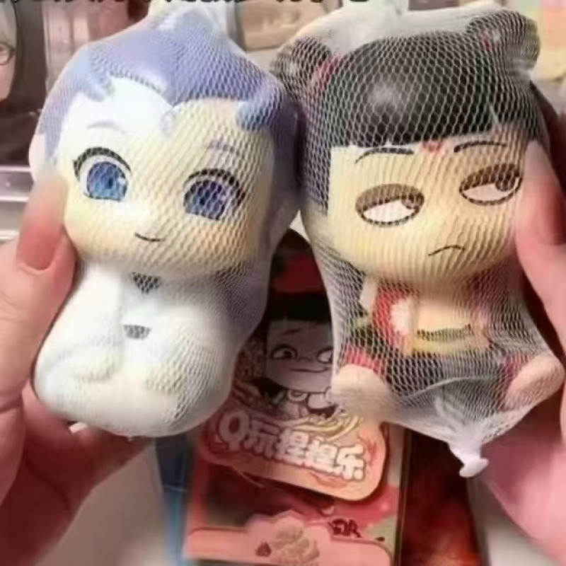 捏捏樂慢回弹 squishy toys Nezha Pinch Happy Demon Child Haunted Sea Pinch ...