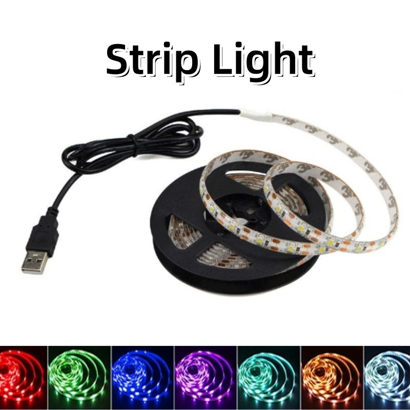 RGB Light Strip LED Lamp USB Bluetooth Control Ambient light strip ...