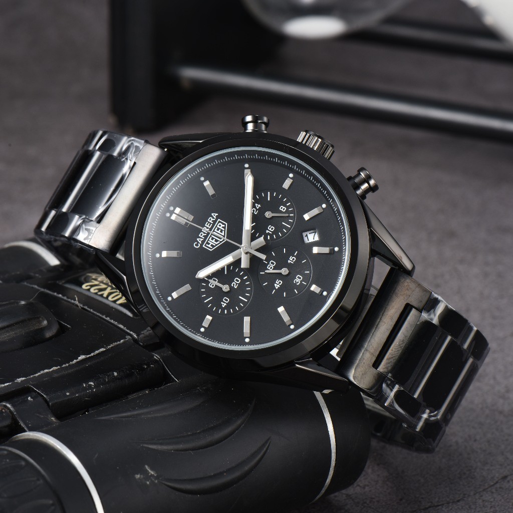 Tag TAG Howard New Style Wrist Watch Black Case Waterproof Durable ...