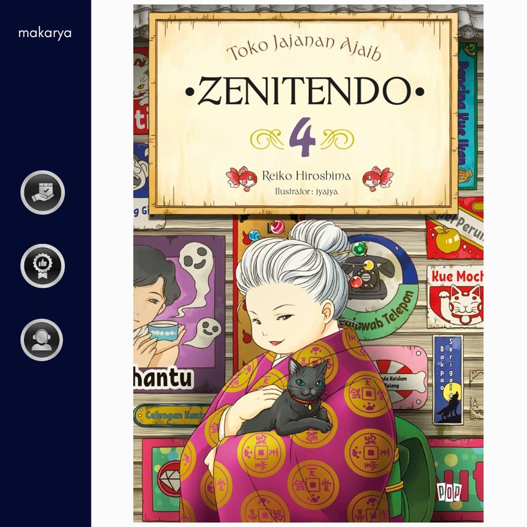 Zenitendo 4 Magic Snack Shop Novel (Reiko Hiroshima) | Shopee Malaysia