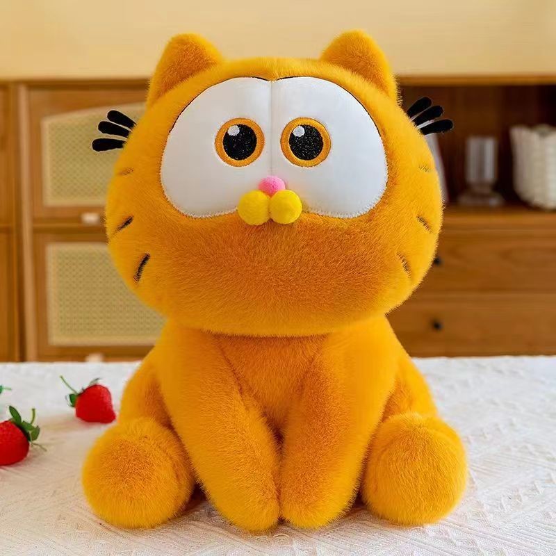 [2629 People Collection] Cute Cute Garfield Doll Plush Toy Doll ...