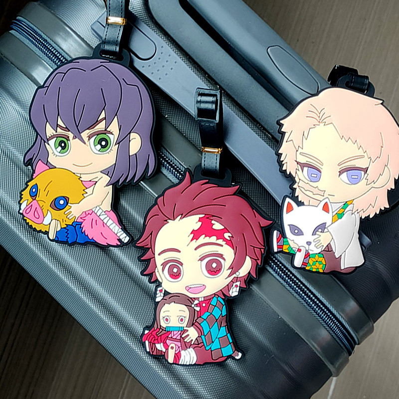 Travel Essential Boarding Pass Name Tag Luggage Tag Demon Slayer ...