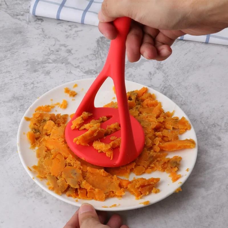 Mud Press Silicone Potato Press Silicone Kitchenware Supplies Potato ...