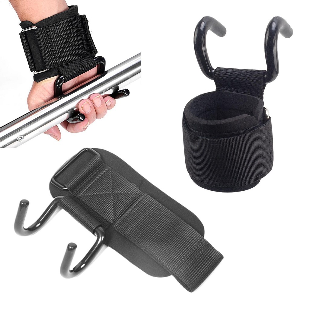 Heavy Duty Lifting Wrist Straps Heavy Duty Pull-up Assist Wrist Gloves ...