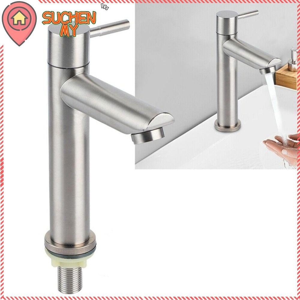 SUCHENMY Basin Water Tap Fashion Modern Valve Single Hole Tapware ...