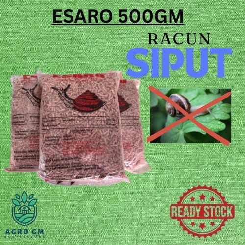 500gm Esaro Snail and Slug Killer Bait Racun Siput Babi Chemical ...