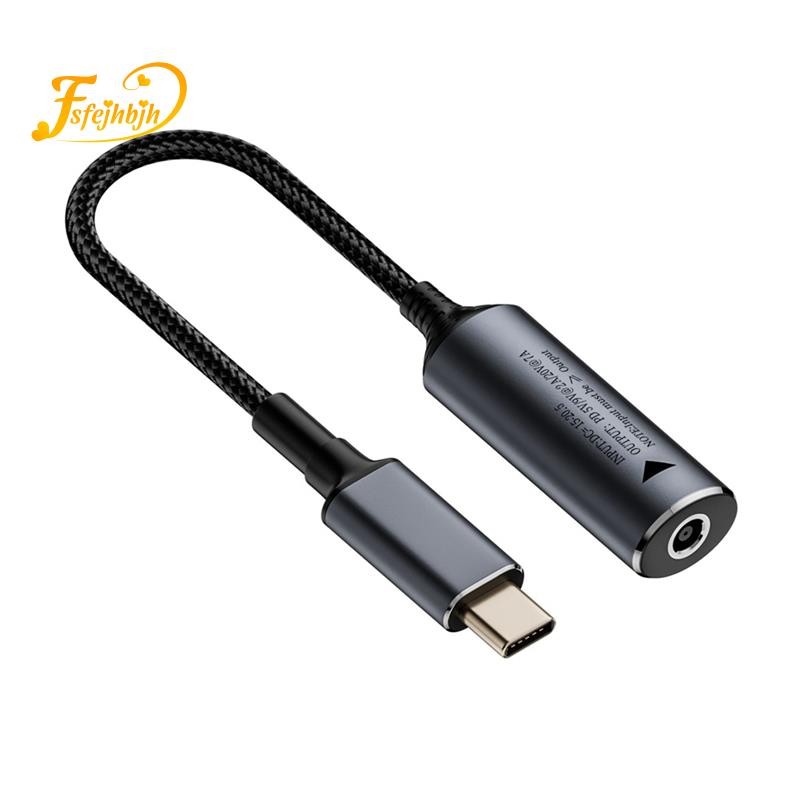 1 40W DC Laptop Charger 5V 9V 20V DC 4.5x0.6mm Female to USB C Type C ...