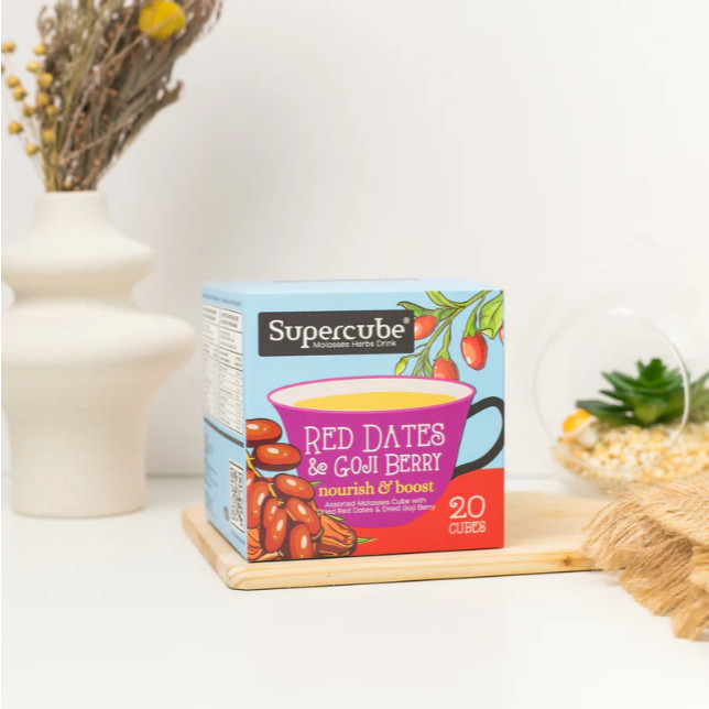 Supercube Red Dates & Goji Berry [ORIGINAL HQ] [Milk booster, tambah ...