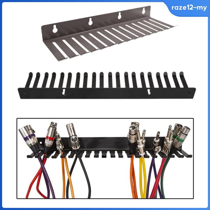 [RazecaMY] Cable Organizer Rack Cable Hanger Wall Mounted Sturdy Cable ...