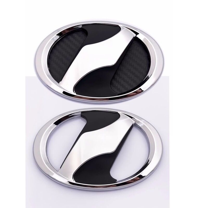 For TOYOTA lightning logo front grille emblem Rear trunk badge flash ...