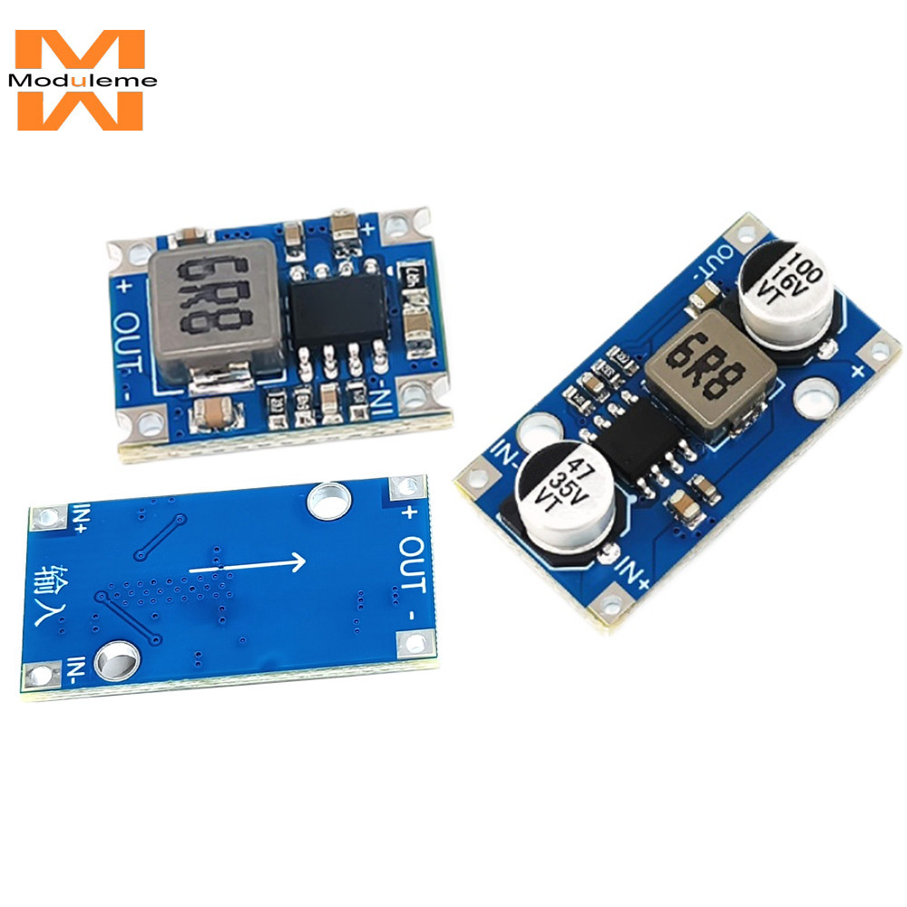 DC 30V to 5V Buck Converter Mini Voltage Regulator Board DC 6-30V Step Down to 5V 9V 12V 3A ...