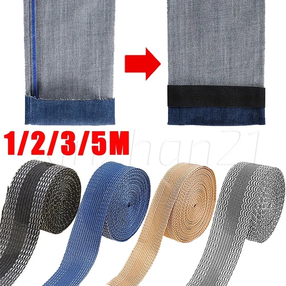 Iron on Pants Shorten Tool / Trousers Clothes Hem Repair Sticker / Self-Adhesive Tape for ...