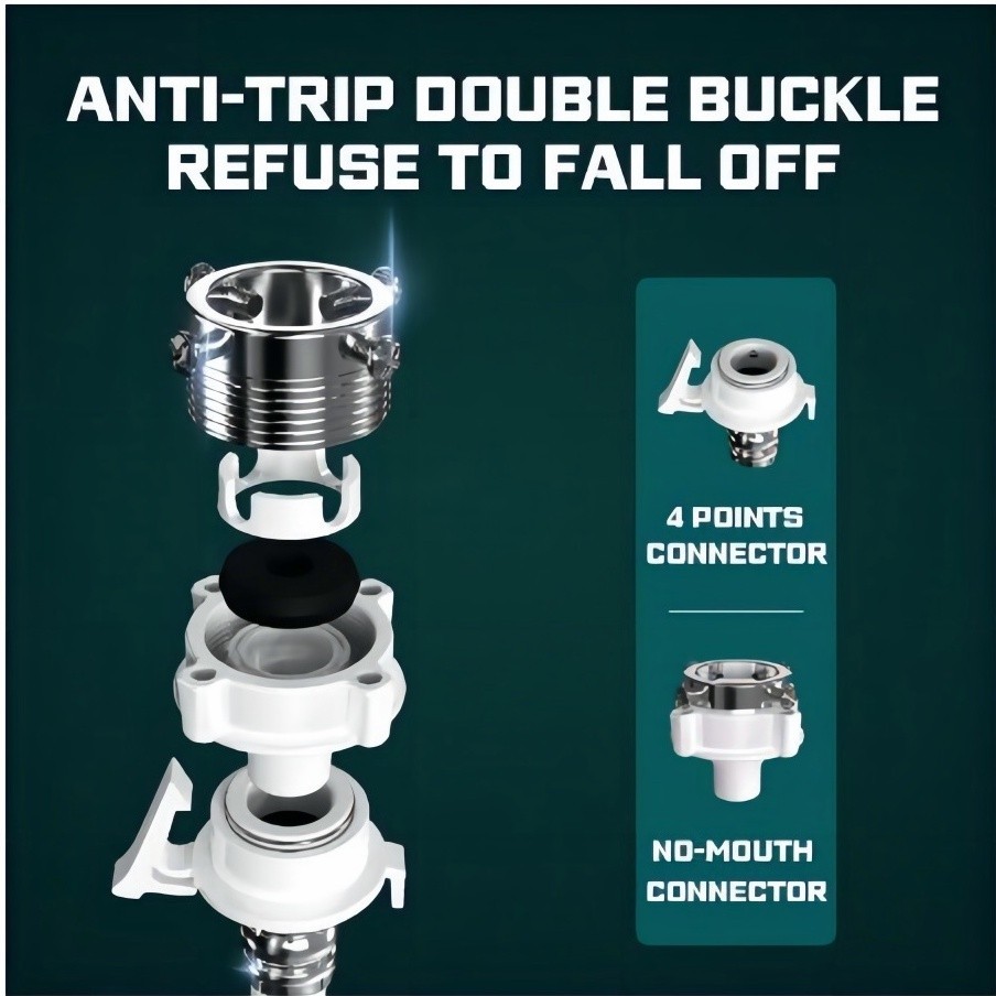 1m Automatic Washing Machine Inlet Water Hose Extension Tube Water Inlet Pipe | Shopee Malaysia