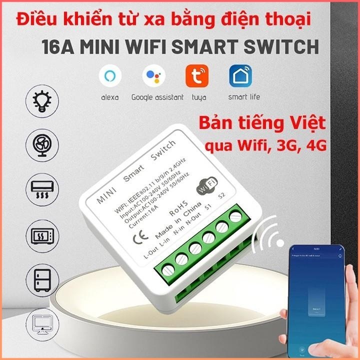 [NEW] 16a Smart Switch Remote Control via phone with WIFI, 3G, 4G ...