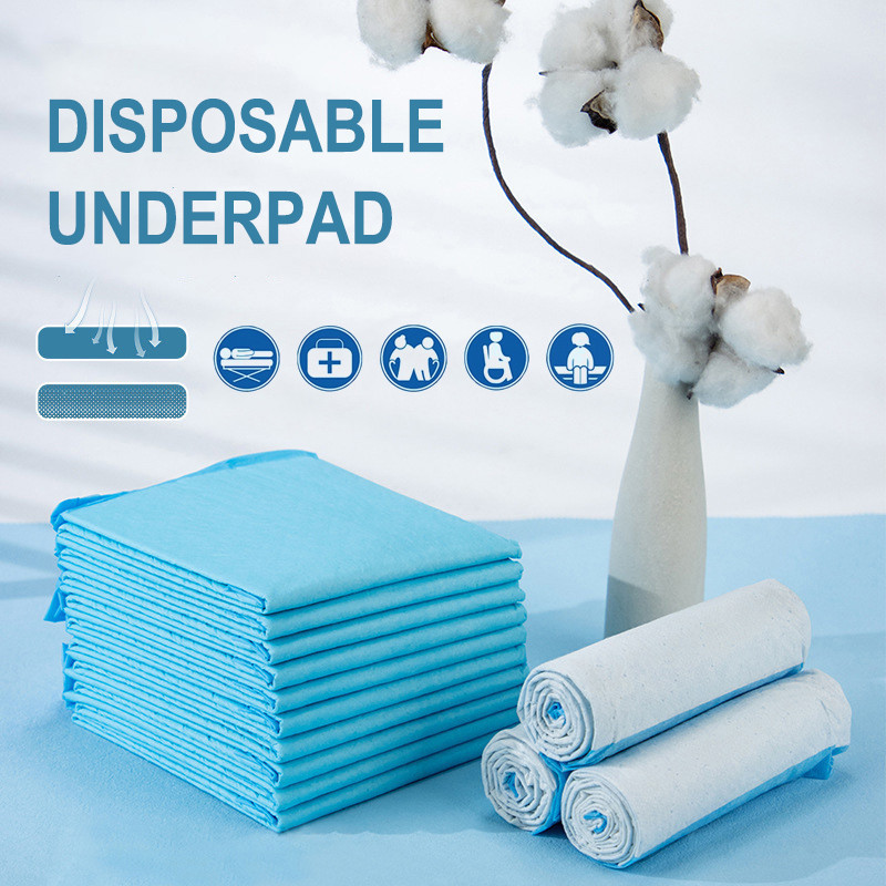 Disposable Under Adult Bed Urine Pad Mat Super Absorbent Breathable ...