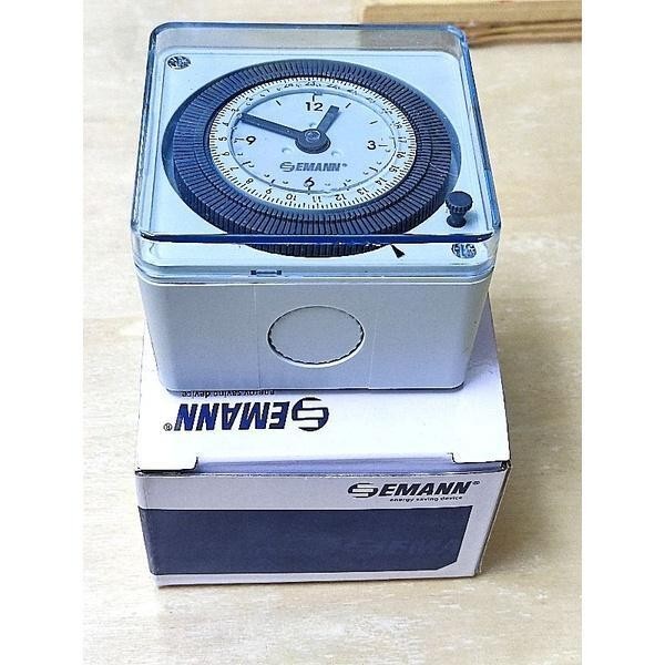 EMANN EDS711 24 HOURS TIME SWITCH ( FOR HAGER EH711 REPLACEMENT ...