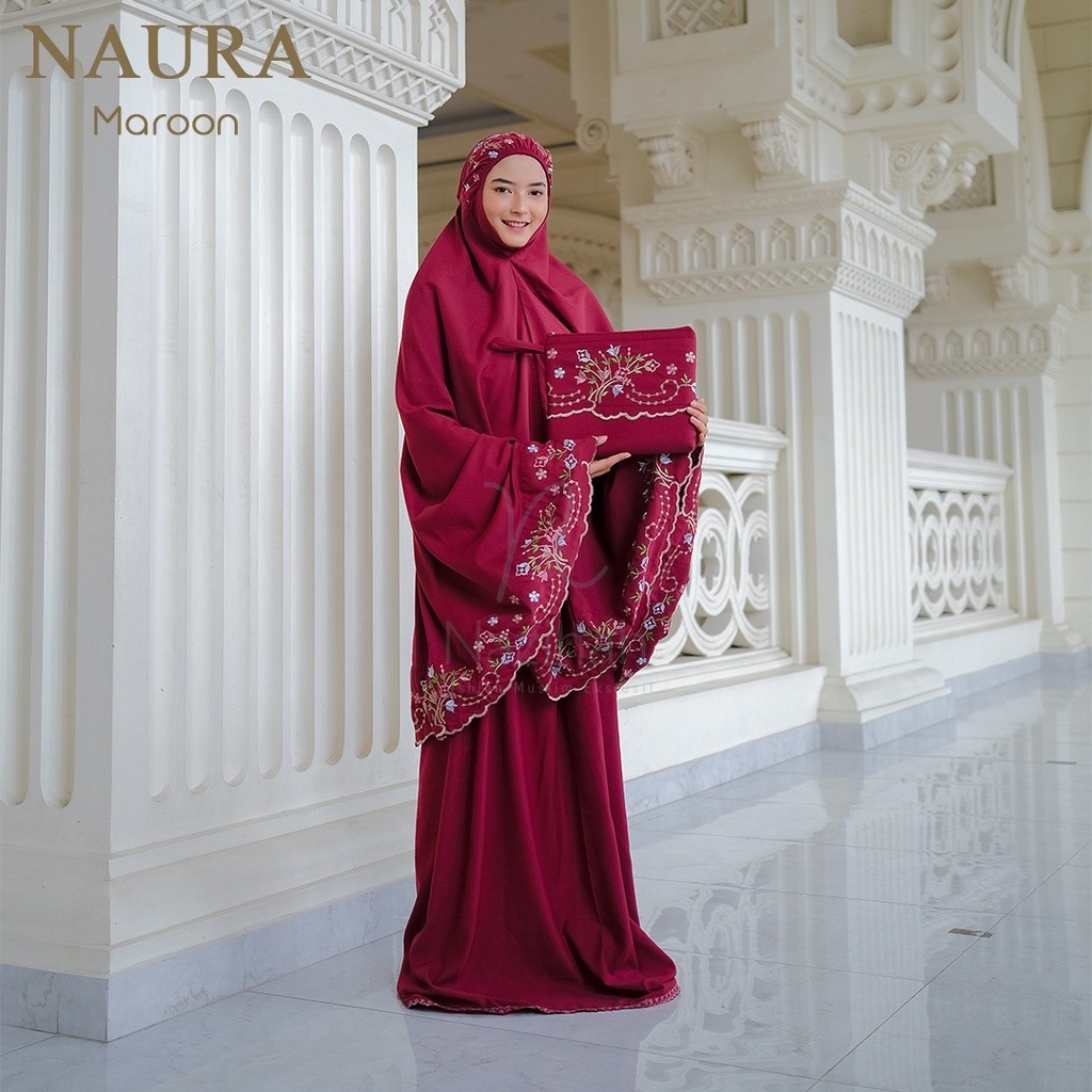 ^Lz^ [Raya 2024] KATUN Dannis Adult Naura Embroidered Cotton Muken by ...