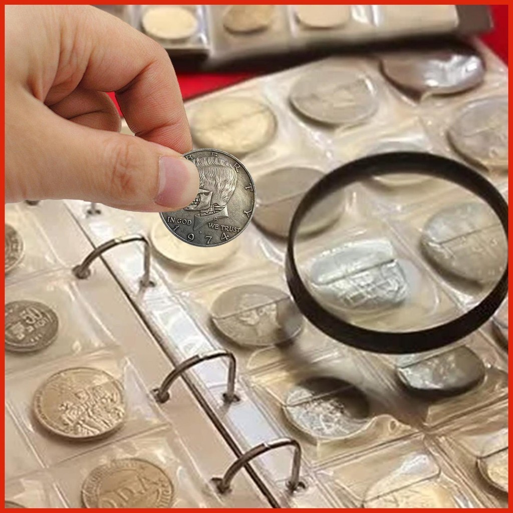 Half Dollar Coin 1974 Uncirculated Silver Plating Metal Commemorative ...