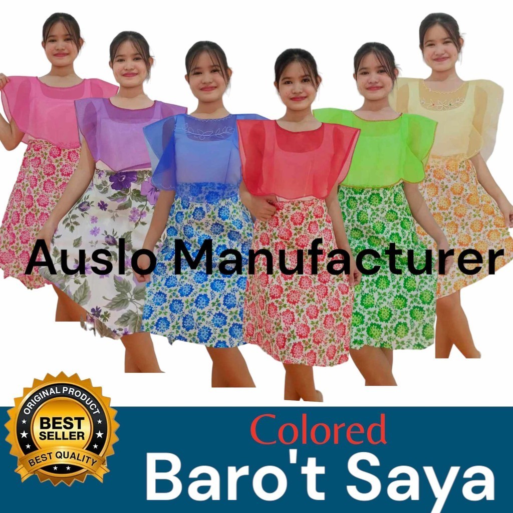 As LACAOFACT4 BUWAN NG WIKA BARO'T SAYA FLORAL DESIGN TERNO COLOR WITH ...