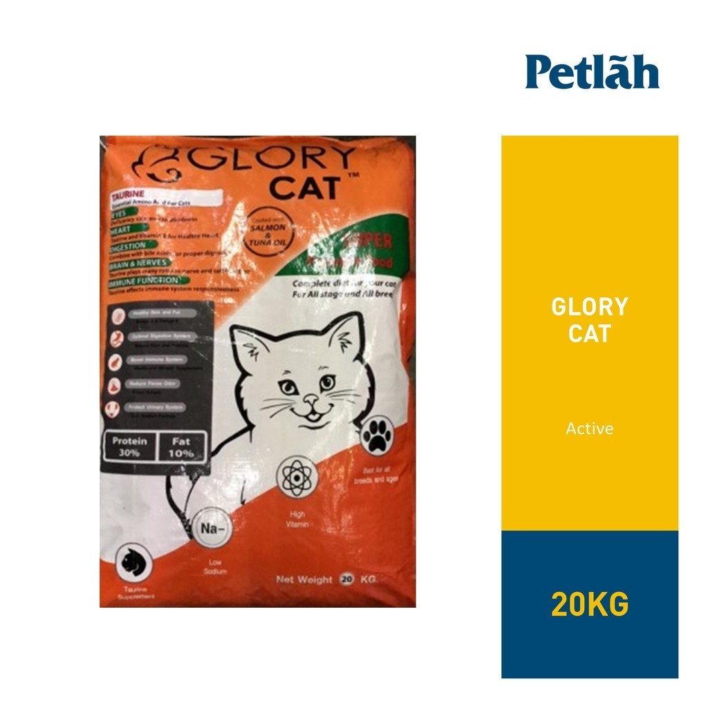 Glory Super Premium Cat Dry Food 20kg | Shopee Malaysia