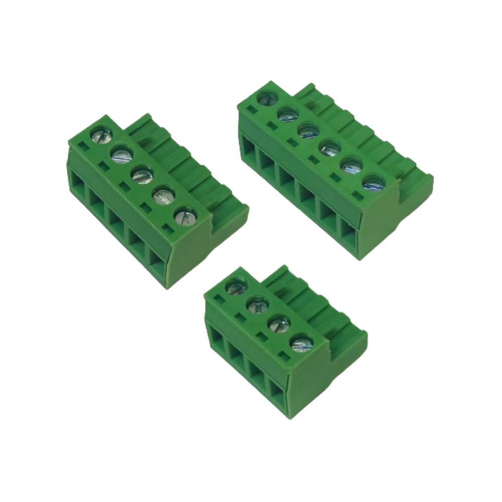 10 pcs Female Pluggable PCB Screw Terminal Block Connector | Shopee ...