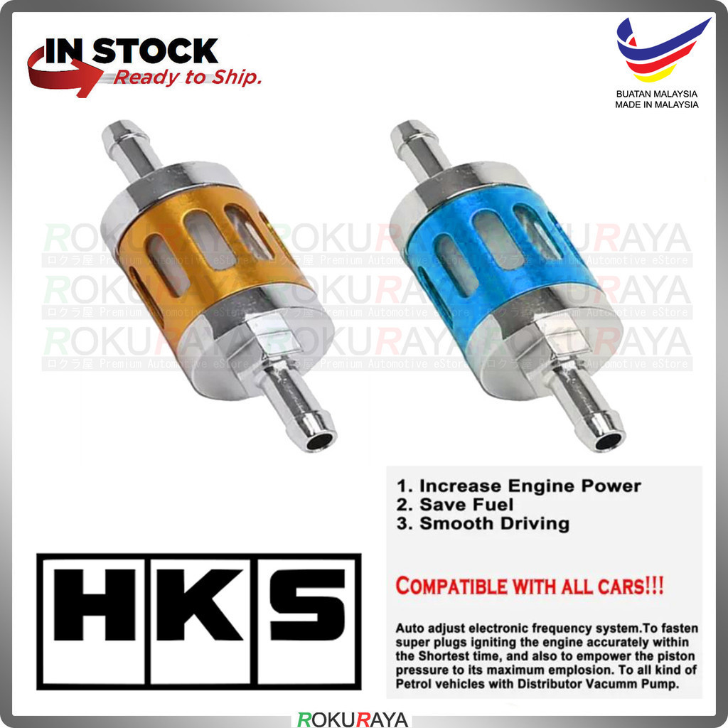 HKS Fuel Filter Air Power Plus Japan Technology Vacuum Pump Distributor ...