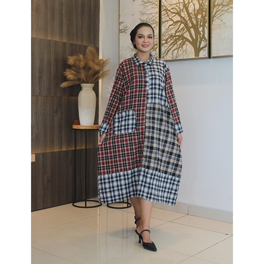 KATUN Clarinda Long Tunic Sylvia Cotton Flannel Thick Tunic Adult ...