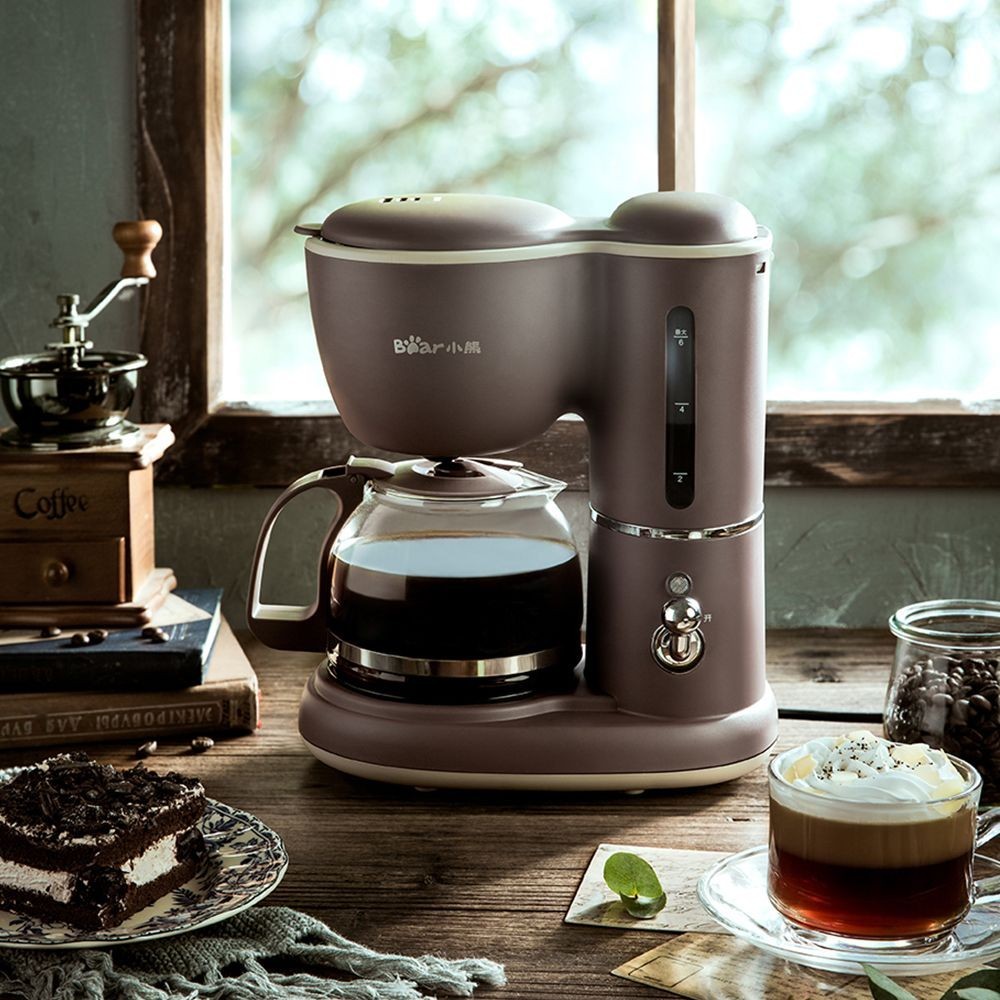 6-Cup Programmable Coffee Maker, Regular & Strong Brew Drip Coffee ...