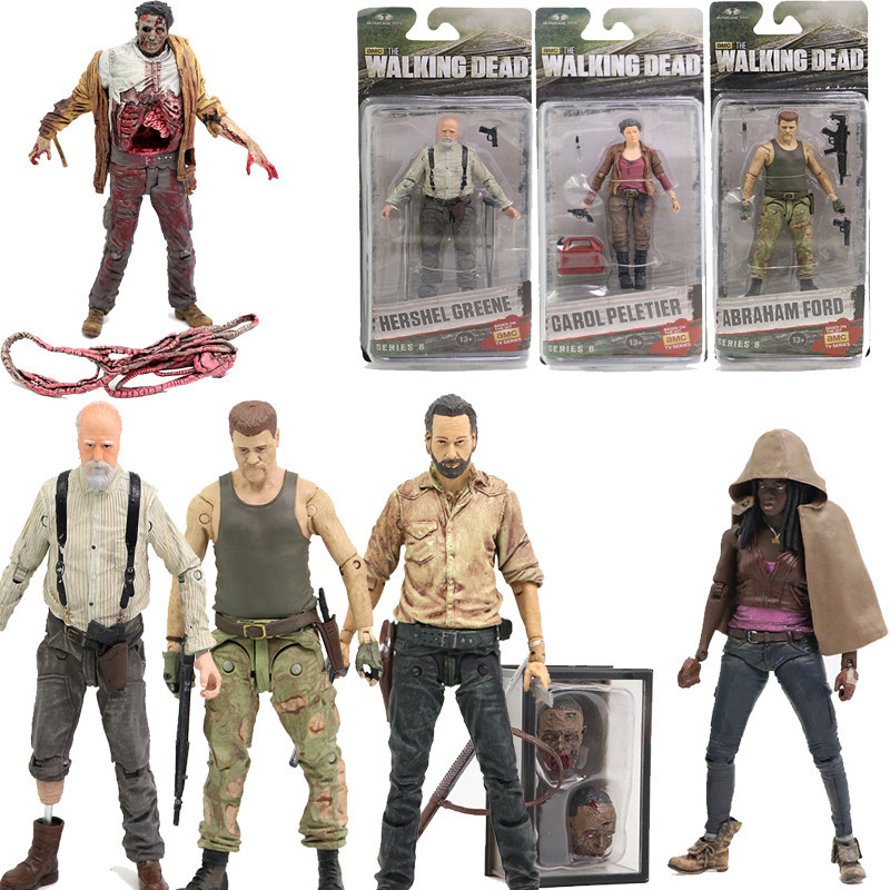 McFarlane Toys The Walking Dead Action Figure Michonne Rick Grimes ...