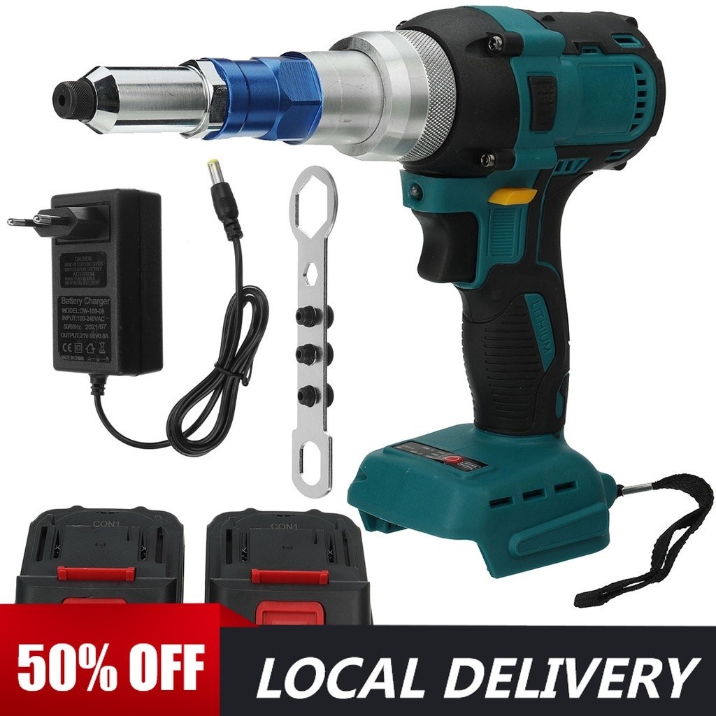 2.4 ~ 5.0mm 88vf Cordless Brushess Electric Rivet Guns Rivet Nut ...