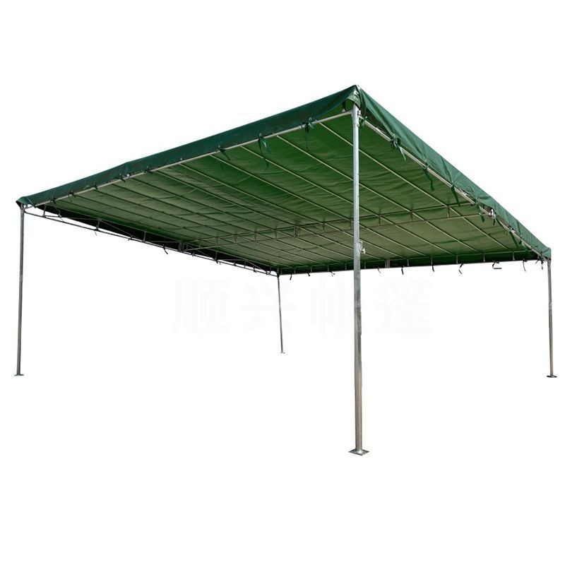 Parking awning four-corner umbrella canopy banquet tent vegetable stall ...