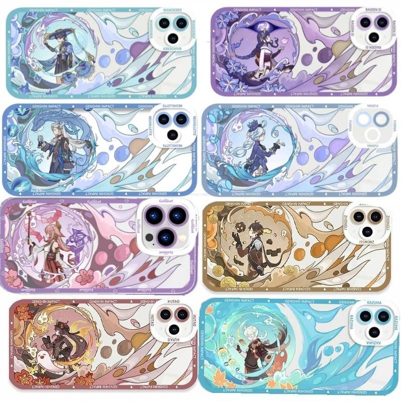Genshin Impact Hu Tao Raiden Shogun Wanderer Furina Casing for Samsung ...