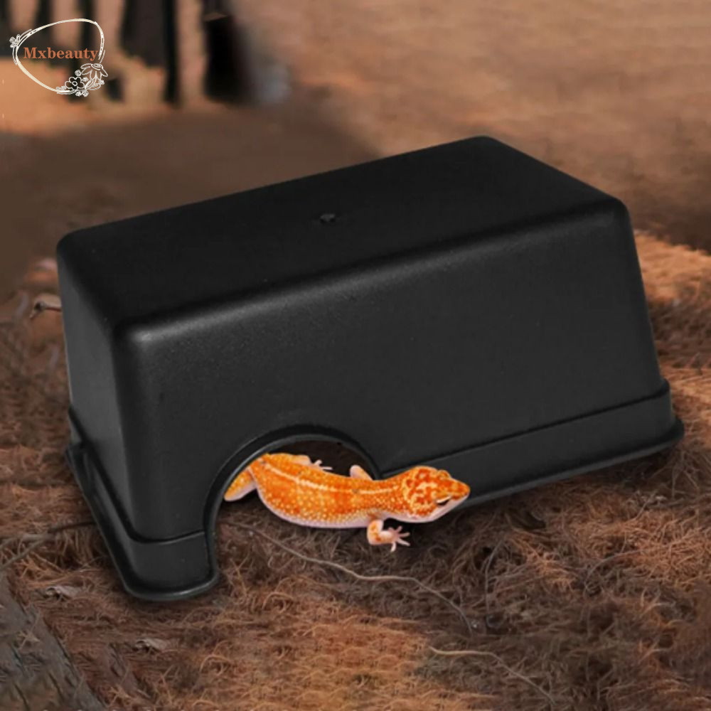 MXBEAUTY Snake Shelter House, S/M/L Plastic Reptile Hide Box, Small ...