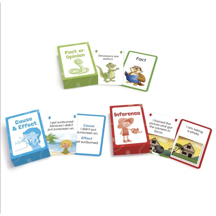 Junior Learning Reading Comprehension Flash Card/English eslite ...
